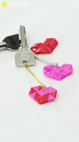 Gantungan Kunci dari Sedotan | C CHANNEL