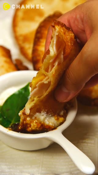 Deep Fried Ham & Cheese Dumplings | C CHANNEL
