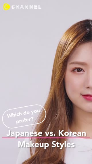 Japanese vs. Korean Makeup Styles | C CHANNEL